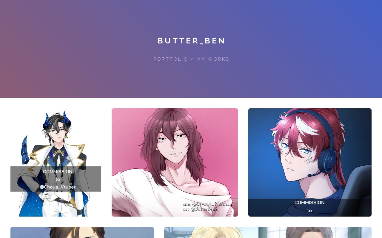butter_ben portfolio